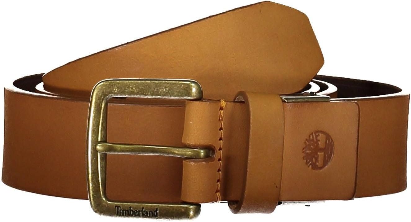 Amazon.com: Timberland Beige Leather Men's Belt : Clothing, Shoes & Jewelry