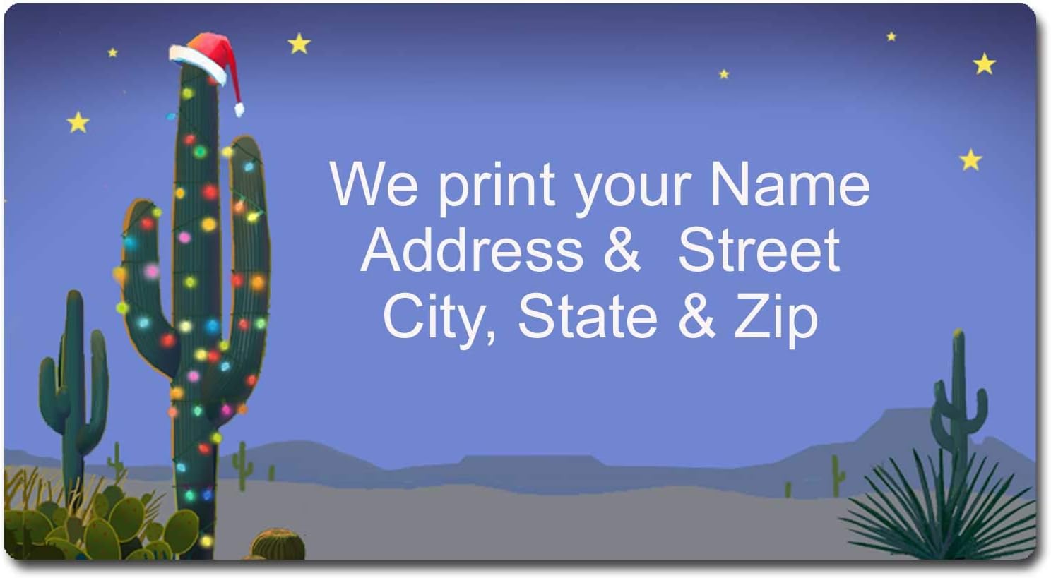 Amazon.com : Stonehouse Collection Christmas Address Labels - Holiday ...