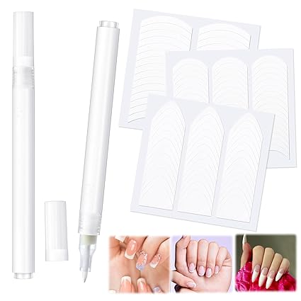 Amazon.com: Dunzoom French Manicure Kit Include 2 Pcs French Manicure ...