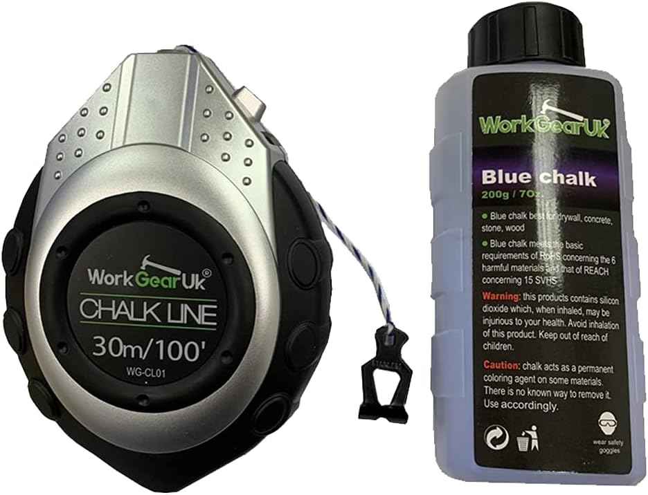 Rolson 52537 3 pc Chalk Line Set : Amazon.co.uk: DIY & Tools
