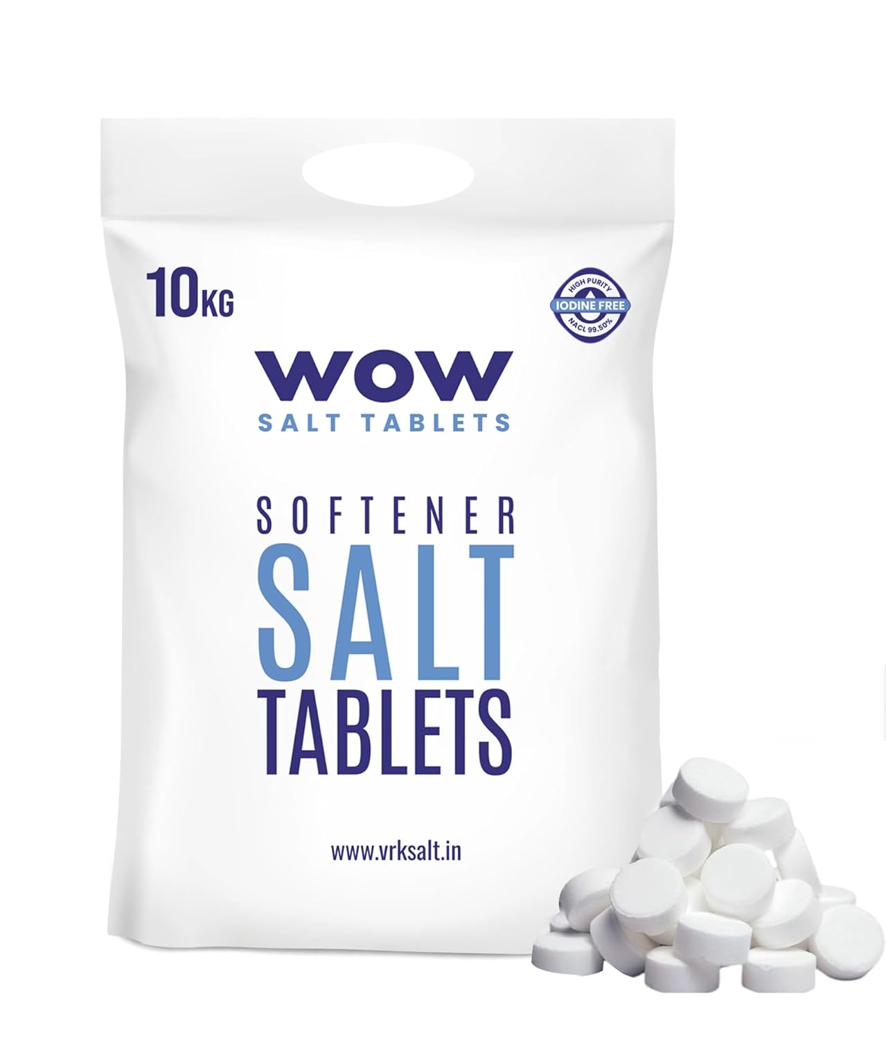 WOW Salt Tablets - 10 KG | Water Softener Salt Tablets | Water ...