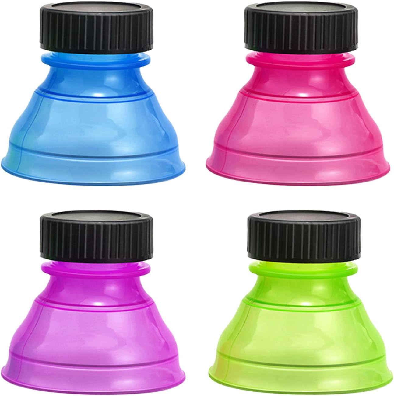 Amazon.com: UAIAGM 4 Packs Soda Can Lid Bottle Cap for Cans Pop Tops ...