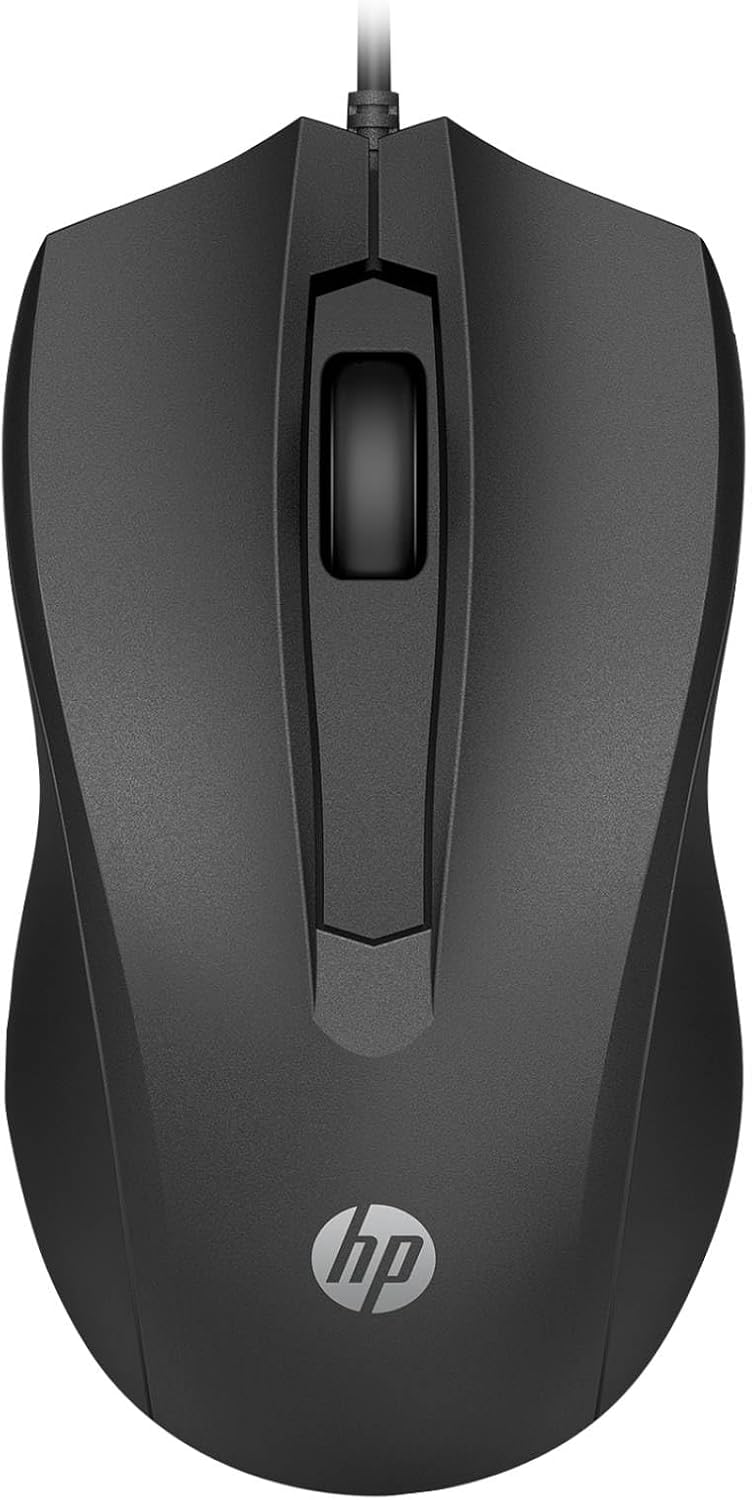 Amazon.com: HP Wired Mouse 105 - Optical - Cable - USB Type A - 1600 ...