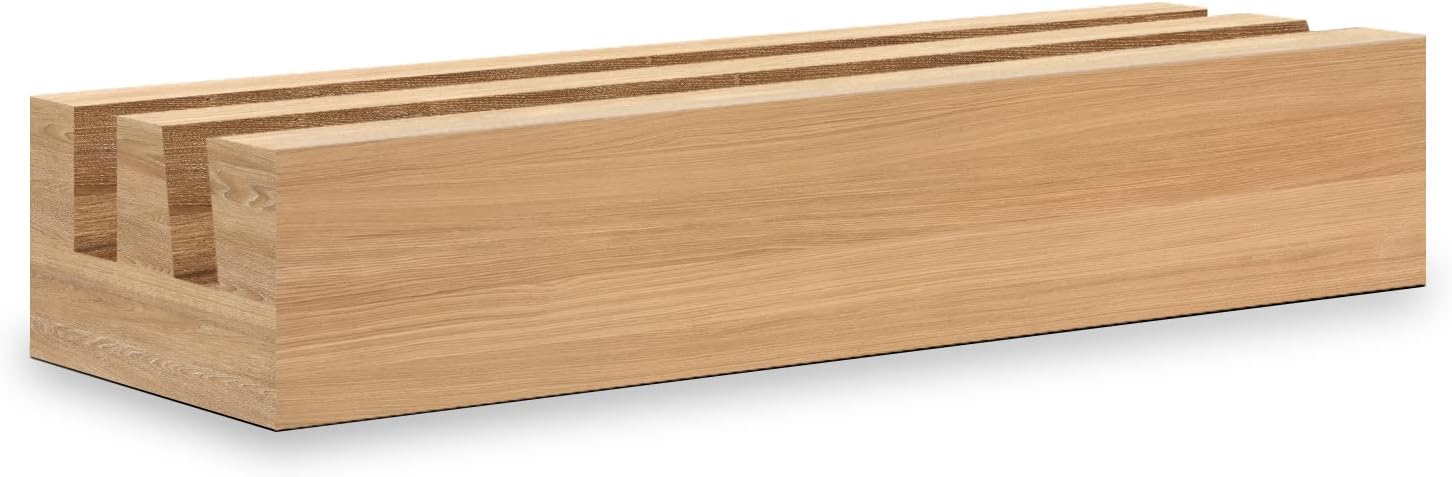 Amazon.com: TESFANS Wood Table Number Stands, Two Angled Wood Stands ...