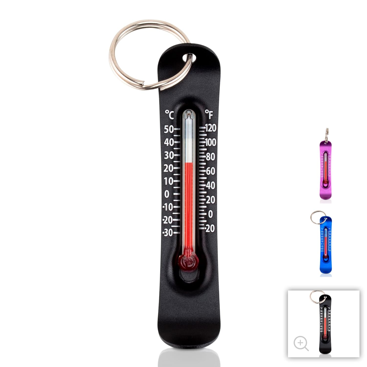 Amazon.com: Sun Company Brrr-ometer - Snowsport Zipper Pull Thermometer ...