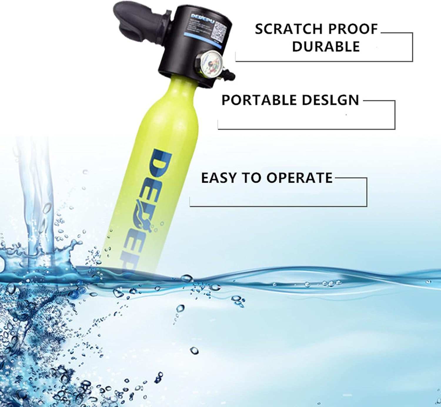 DEDEPU0.5L Scuba Diving Tank Mini Oxygen Cylinder Philippines | Ubuy