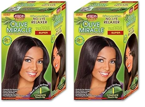 Amazon.com : African Pride Olive Miracle Deep Conditioning No-lye ...