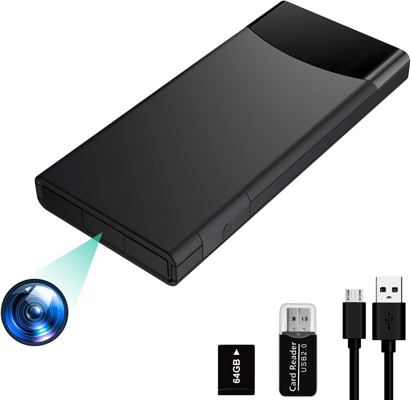 Amazon.com : Kiewn 64GB Video Camera, 1080P Mini Portable Video Camera ...