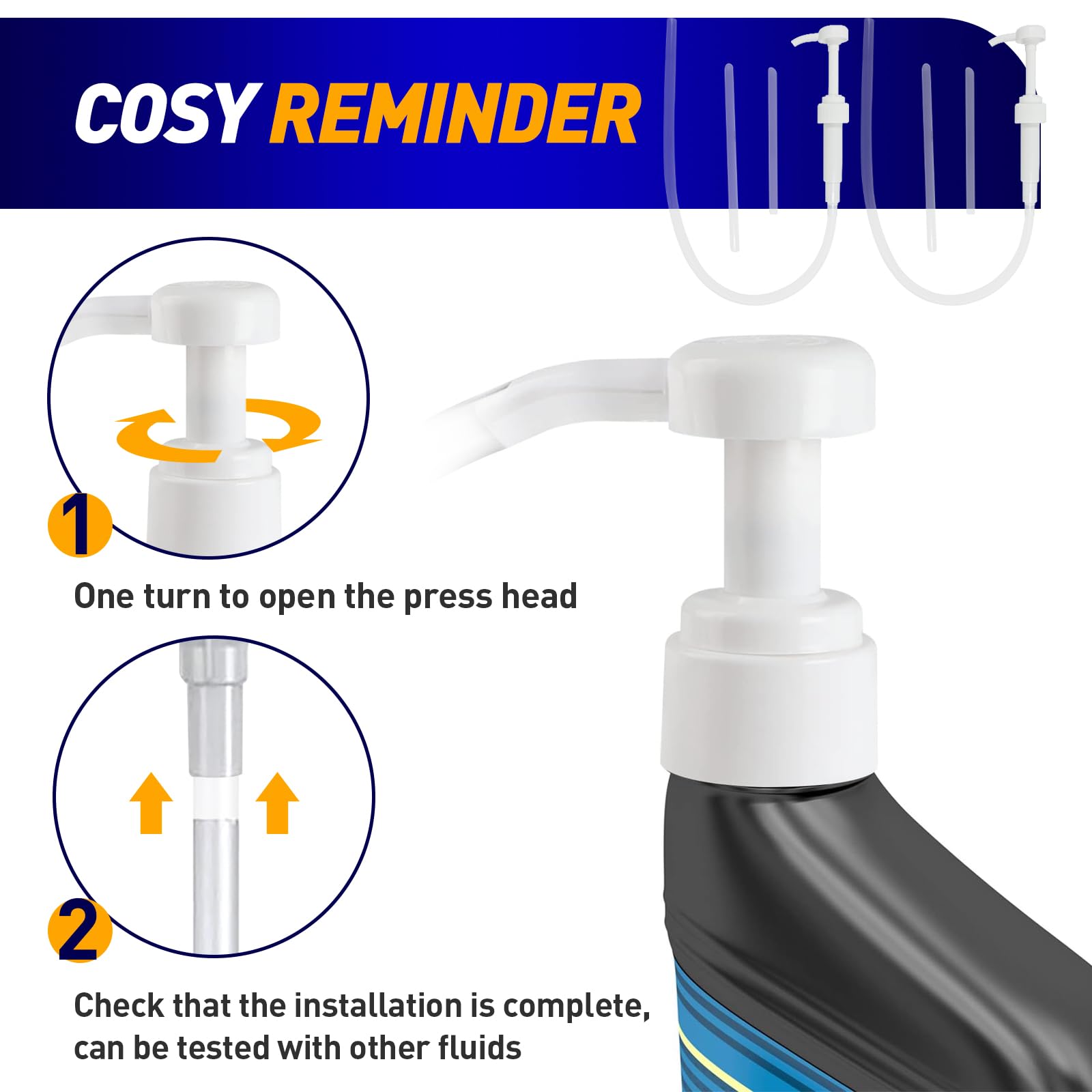 Snapklik.com : 2-Pack 8cc Transfer Fluid Pump For Standard Quart ...