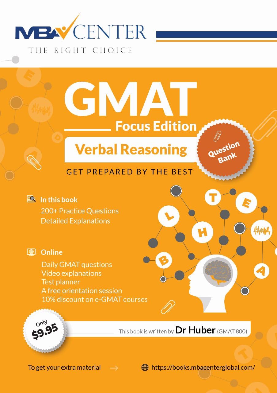 Amazon.com: GMAT Focus Edition Verbal Reasoning Section : Question Bank ...