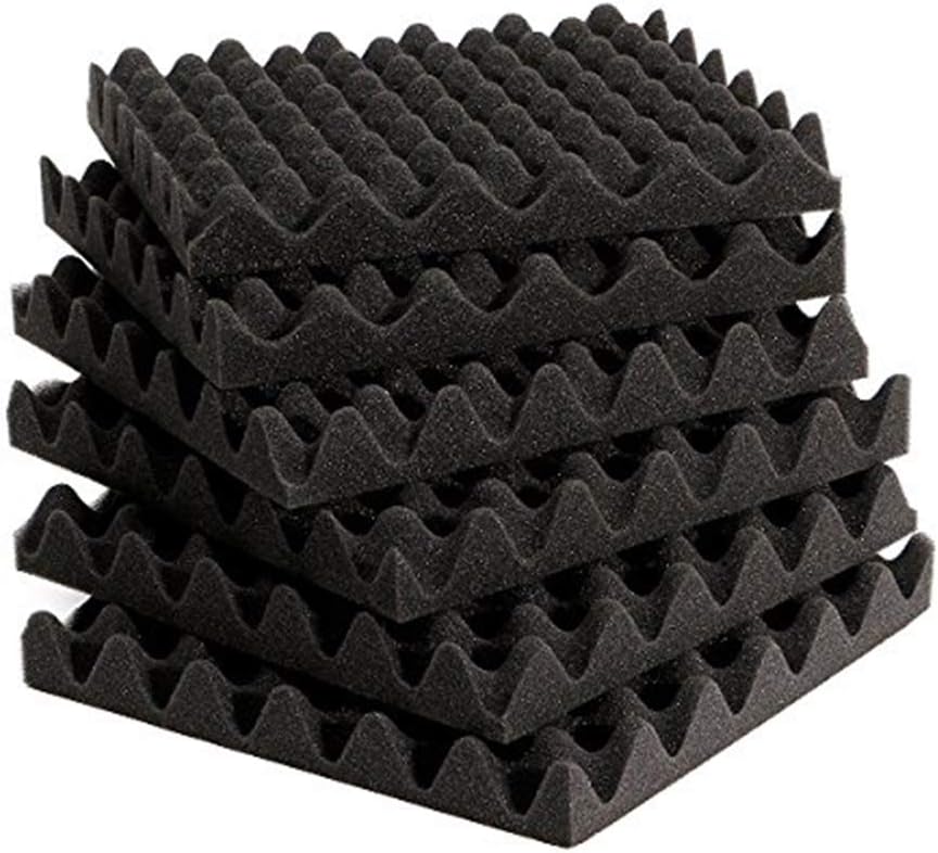 6pcs Soundproofing Foams, Soundproofing Studio Foam Panels, Acoustic ...