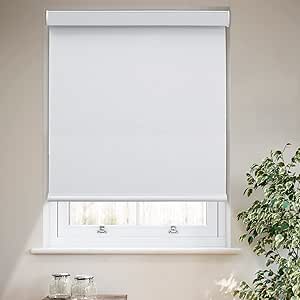 Amazon.com: Custom MYshade Roller Window Shades Blackout, Roller Shades for Windows Cordless ...