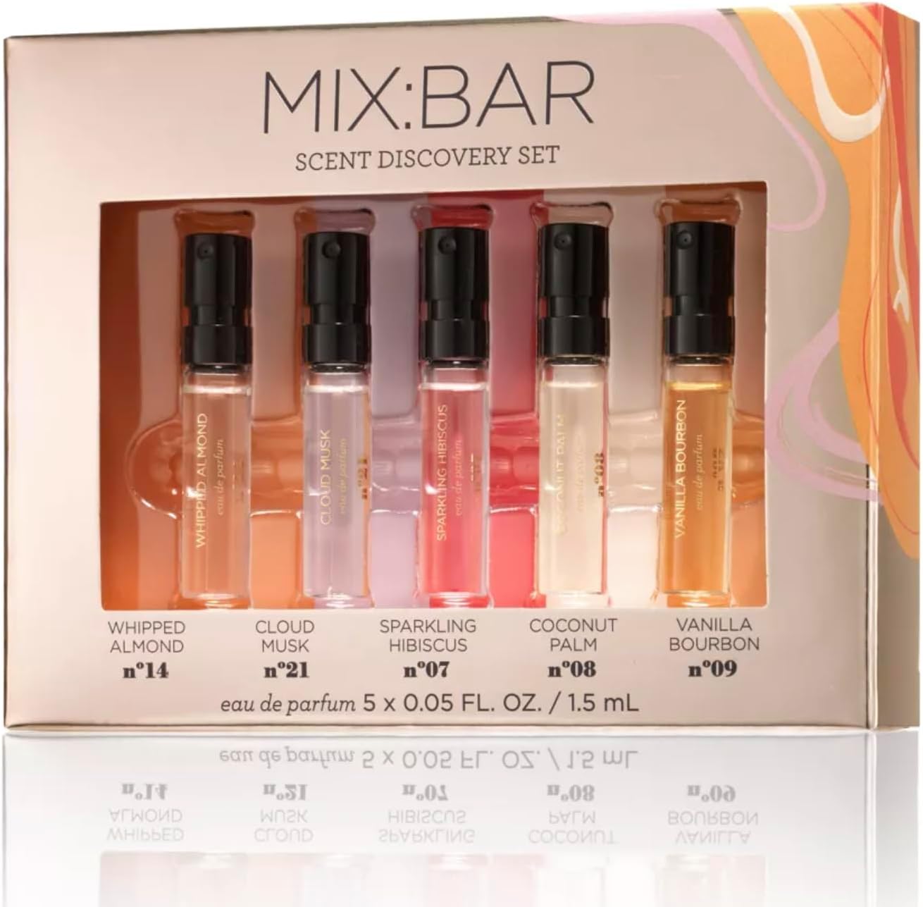Amazon.com : MIXBAR Mix Bar Perfume Sampler Scent Discovery Set, 0.05 ...