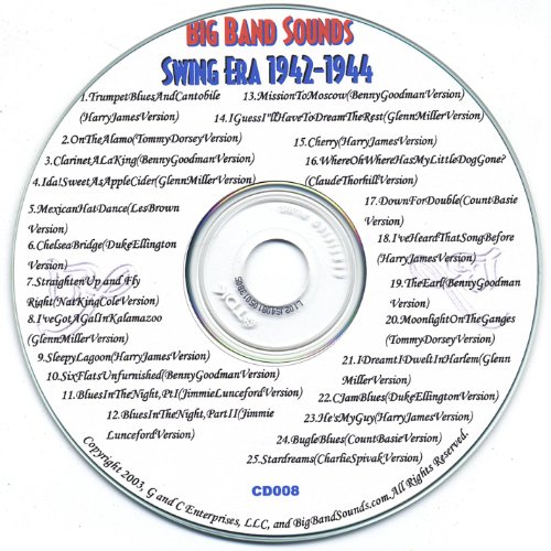 Play Swing Era 1942-1944 Cd008 by Big Band Sounds on Amazon Music