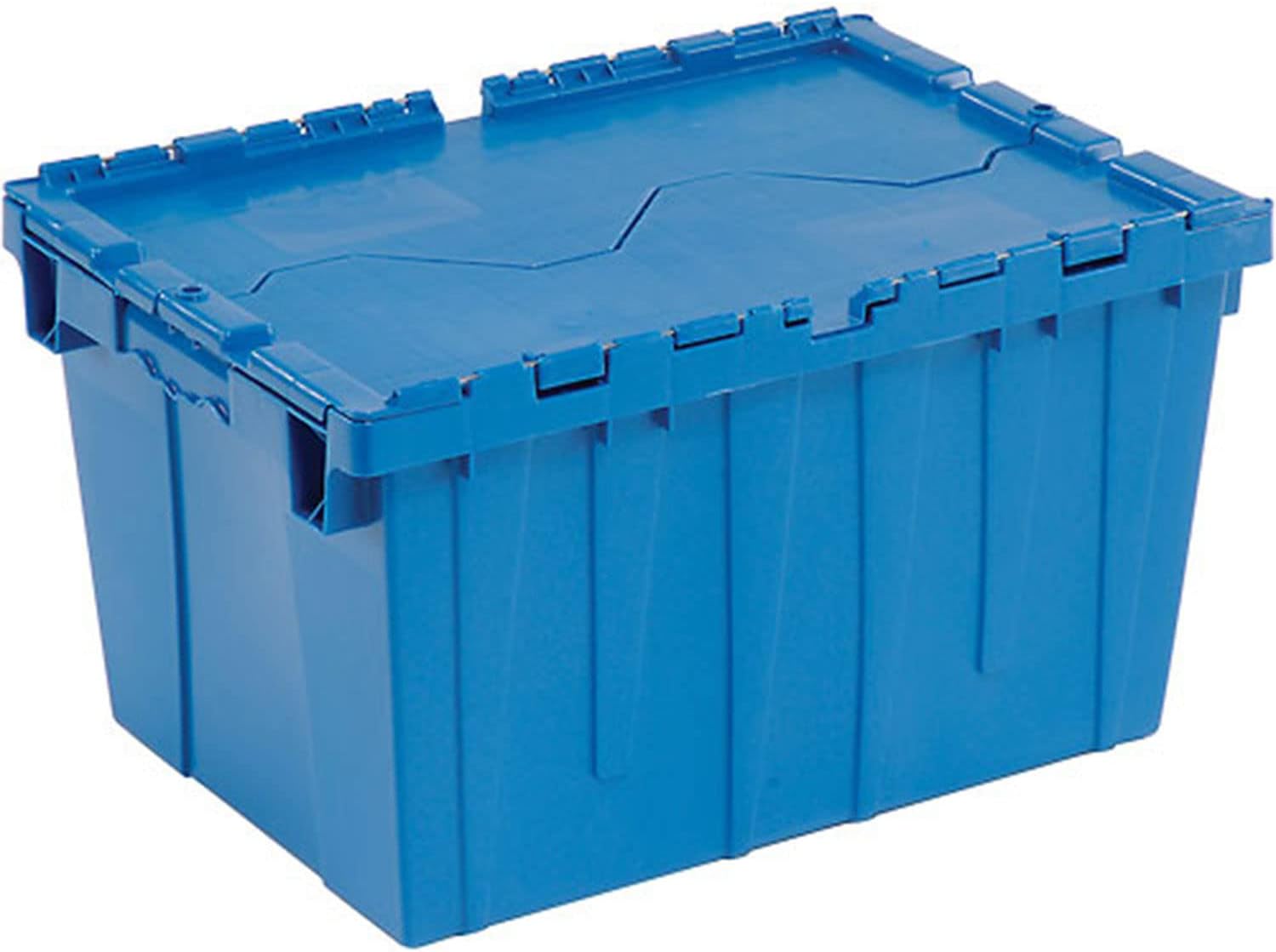 Amazon.com: Global Industrial Blue Distribution Container With Hinged ...