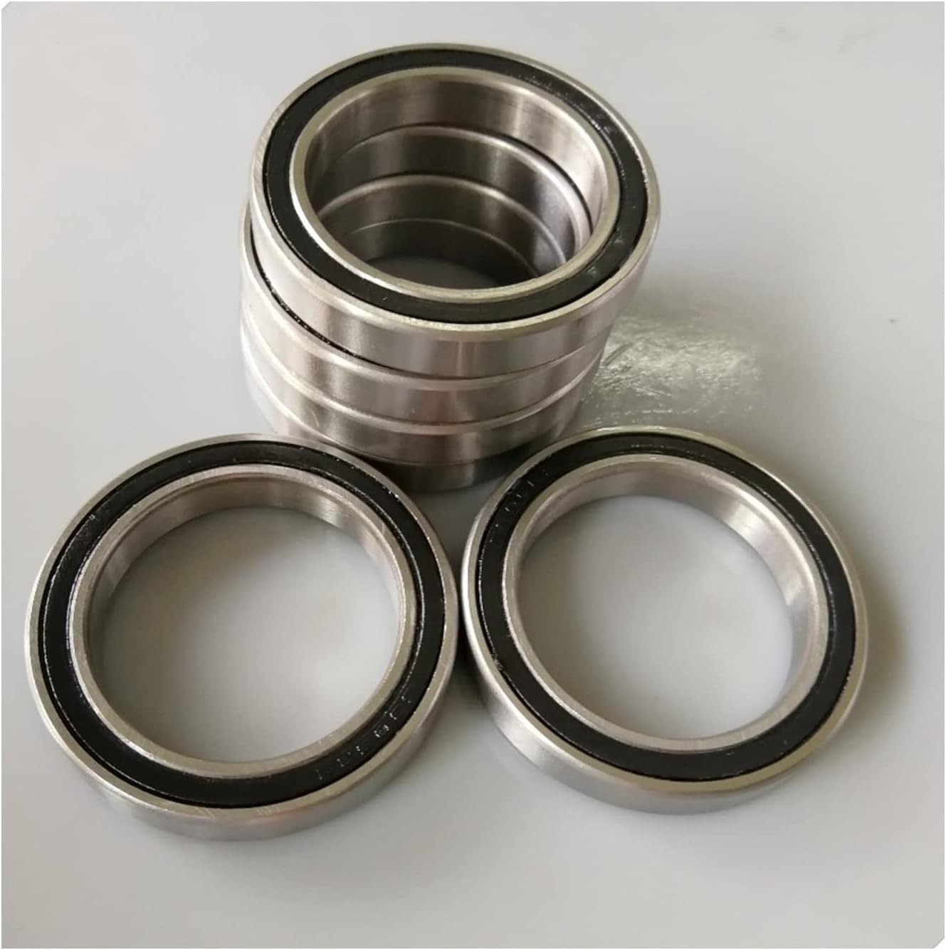 Amazon.com: 6Pcs 6806 Hybrid Ceramic Bearing 30x42x7mm ABEC-7 Bicycle ...