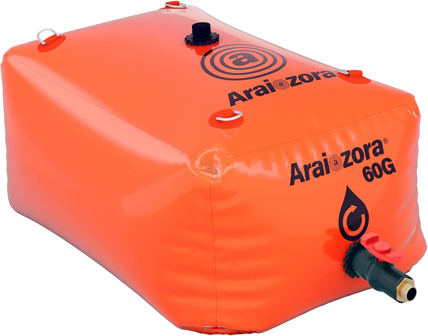 Amazon.com: Araiozora Foldable Water Bladder Tank,60 Gal/240L Portable ...