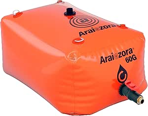 Amazon.com: Araiozora Foldable Water Bladder Tank,60 Gal/240L Portable ...
