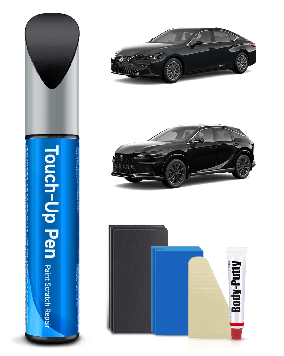 Amazon.com: RSACET 223 Caviar Touch Up Paint Kit Compatible with Lexus ...