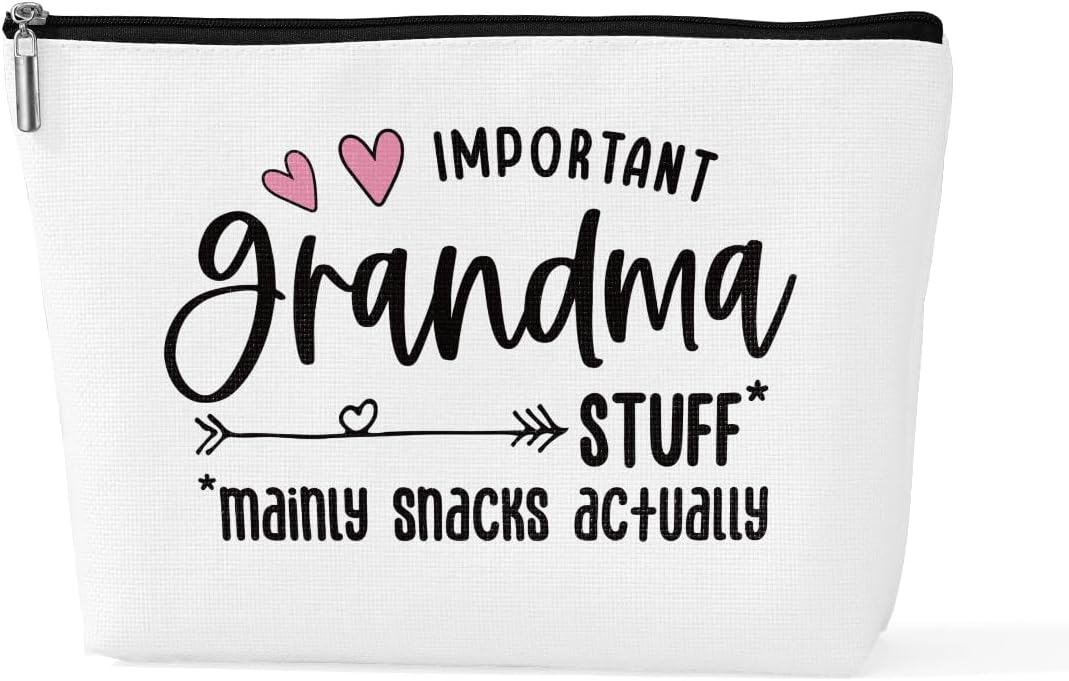 Amazon.com: sugargoo Grandma Gifts, Gifts for Grandma Makeup Bag ...
