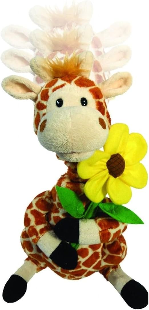 Cuddle Barn Gerry the Giraffe Animated Singing Musical Plush Toy, 12 ...