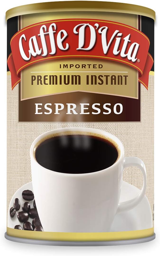 Amazon.com : Caffe D'Vita Espresso Coffee - Instant Espresso Coffee Powder, Ground Espresso ...