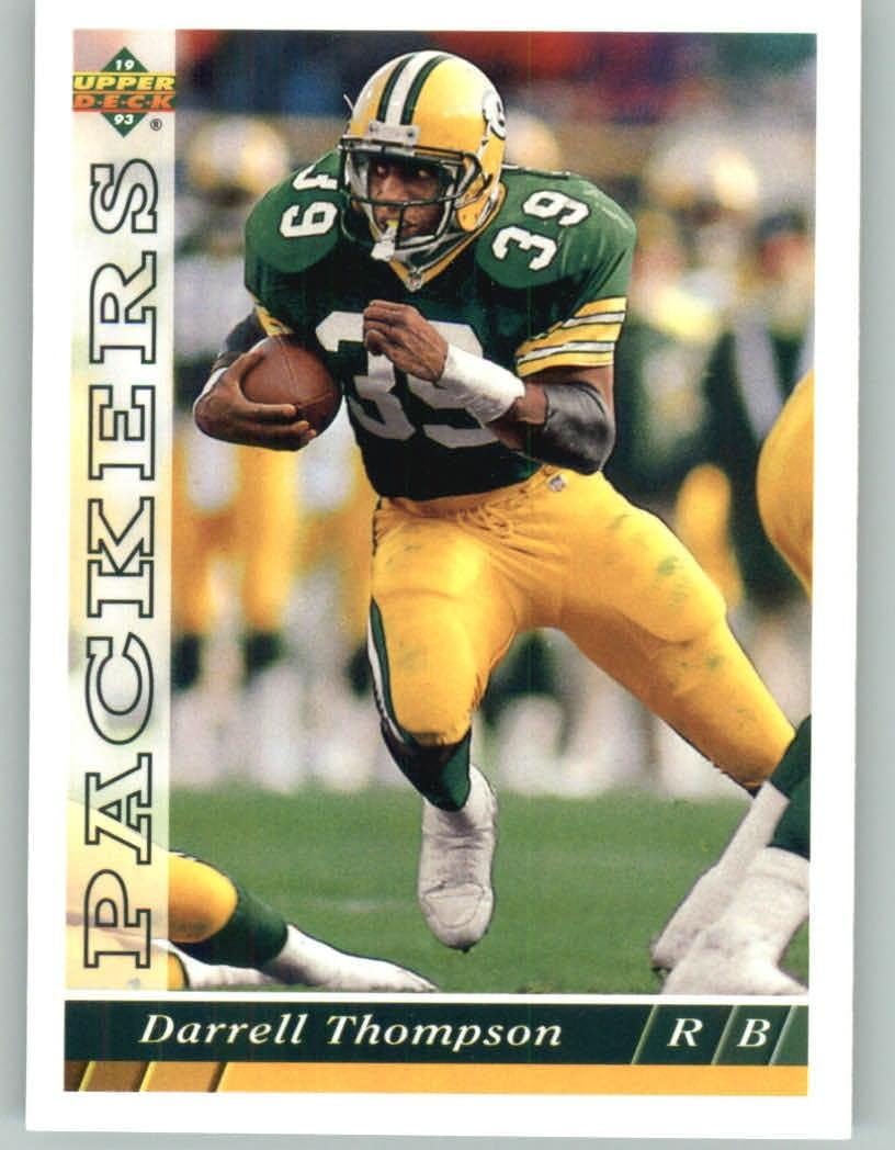 1993 Upper Deck #99 Darrell Thompson - Green Bay Packers (Football ...