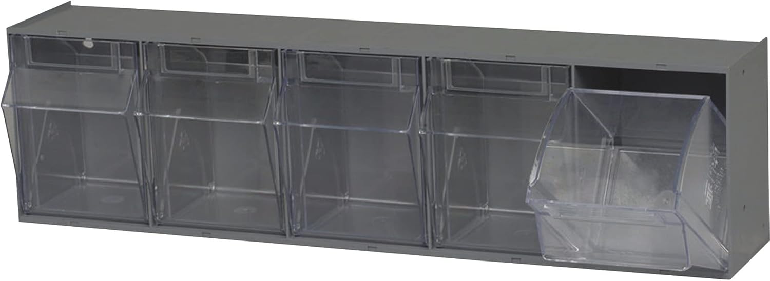 Amazon.com: Quantum Storage Tip Out Storage Bin - 5 1/4in. x 23 5/8in ...