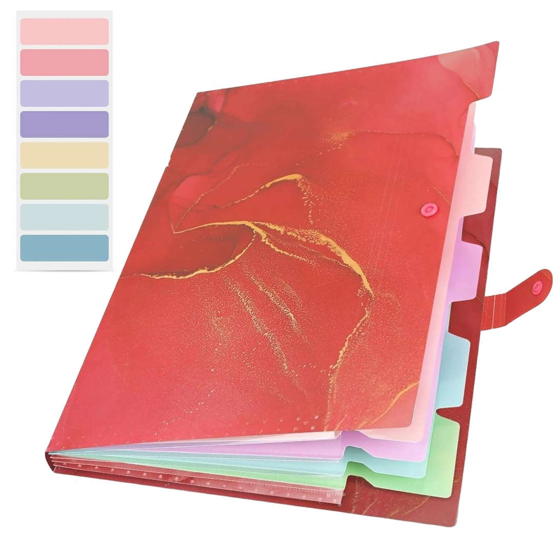 Corslet Expanding File Folder, Aesthetic Folders for School, Accordion ...