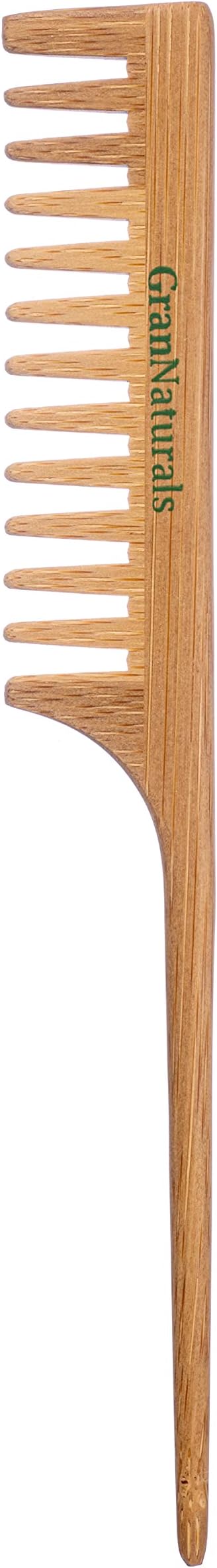 Amazon.com : 2Packs Wide Tooth Detangling Combs for Curly Hair, Premium ...