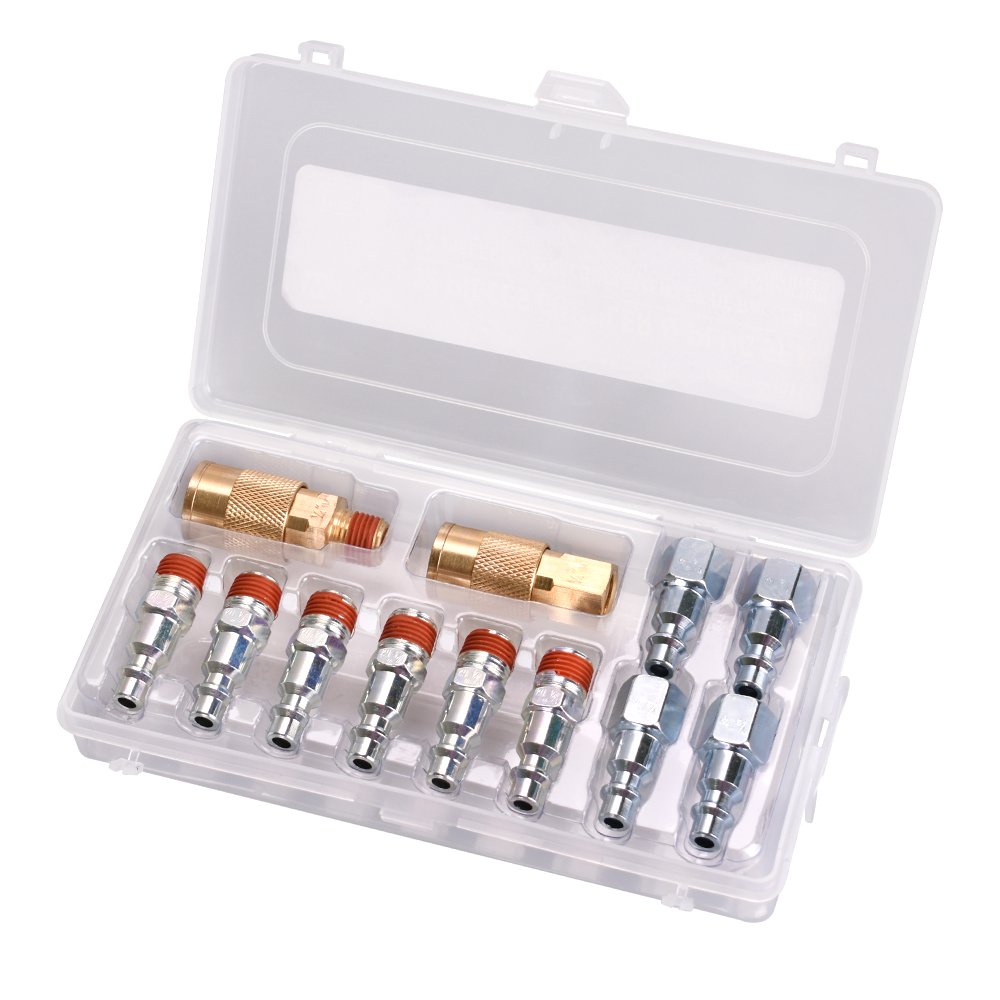 Snapklik.com : Air Coupler And Plug Kit, Quick Connect Air Fittings, 12 ...