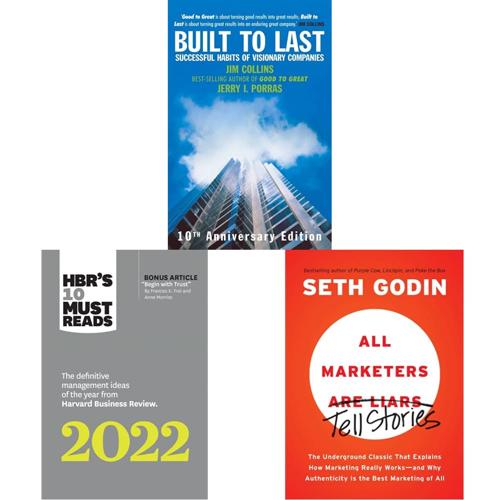Built To Last: Successful Habits of Visionary Companies & HBR's 10 Must ...