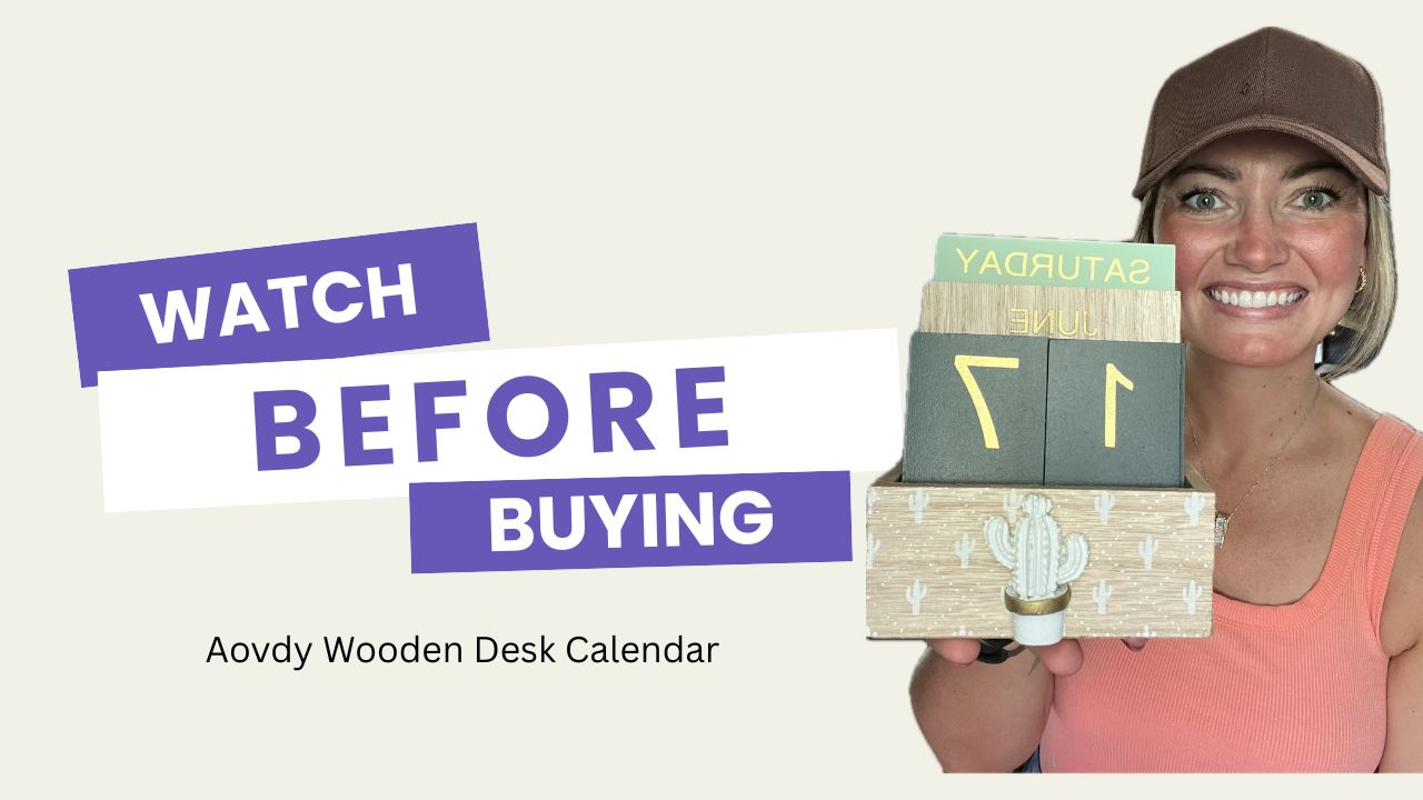 Watch Check out my review of this desk calendar on Amazon Live