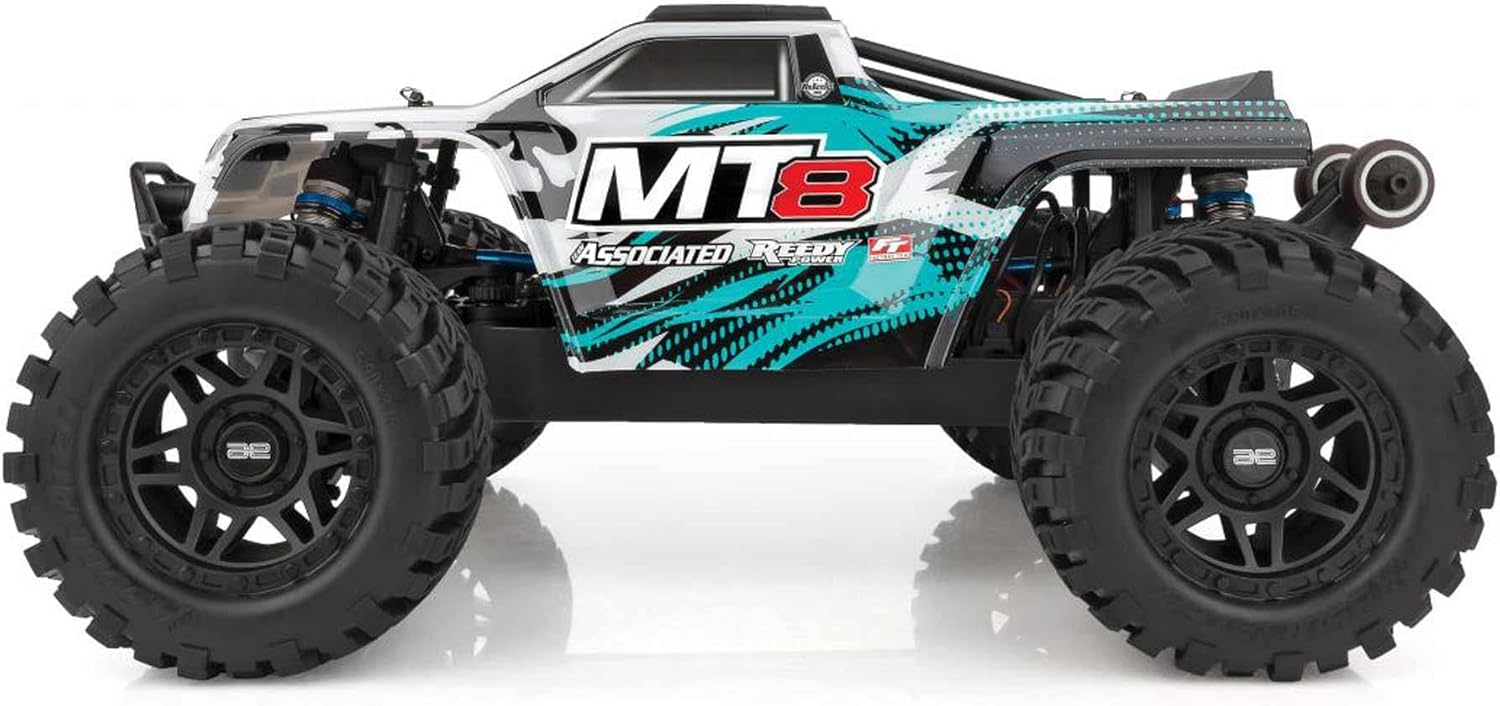 Buy Team Associated Rival MT8 RTR Teal ASC20521 Trucks Electric RTR 1/ ...