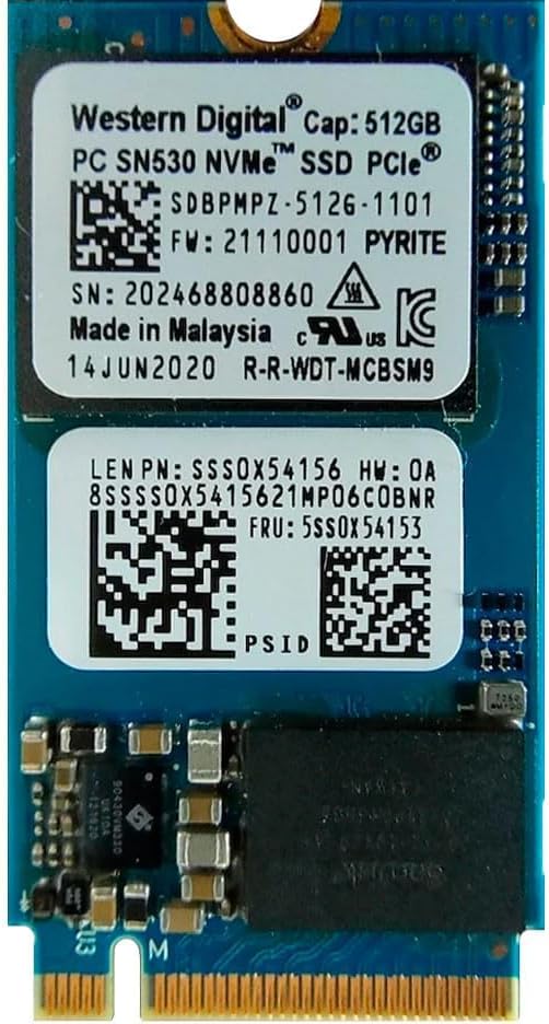 Amazon.com: ist computers PC SN530 512GB M.2 2242 42mm NVMe PCIe Gen 3 ...