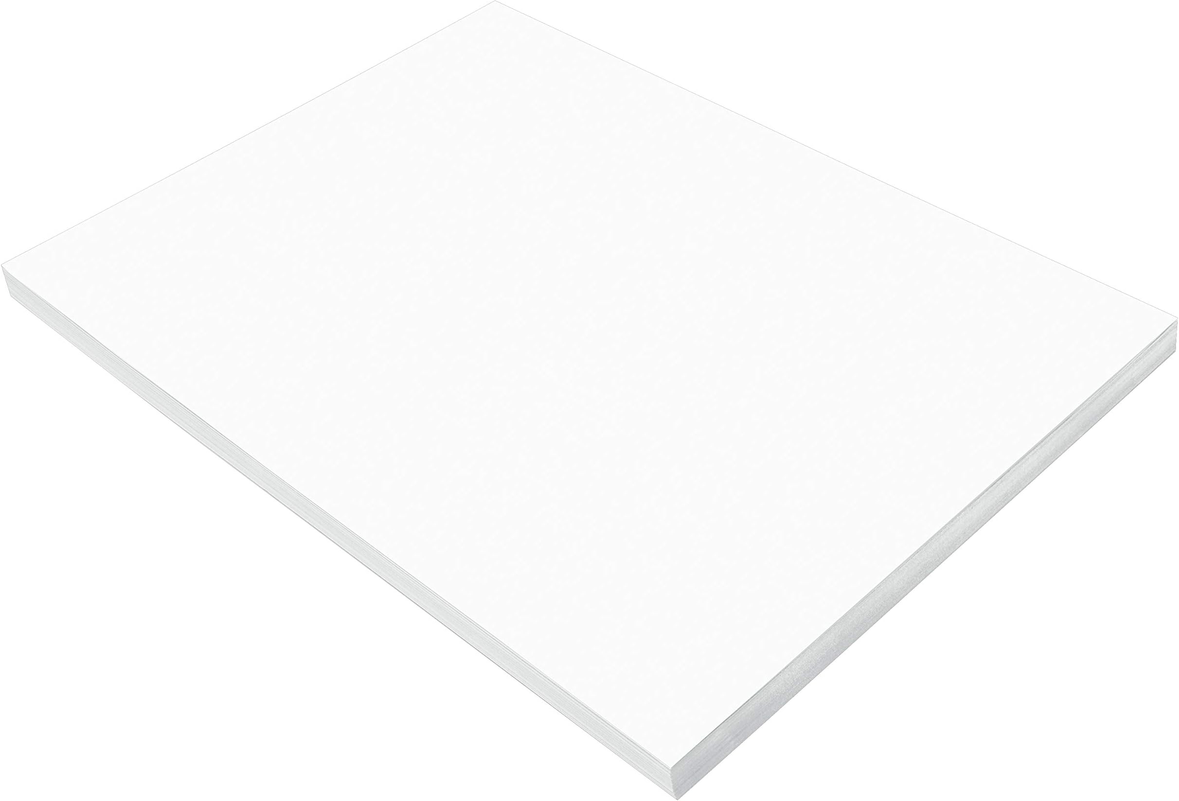 Prang (Formerly SunWorks) Construction Paper, Bright White, 18" x 24 ...