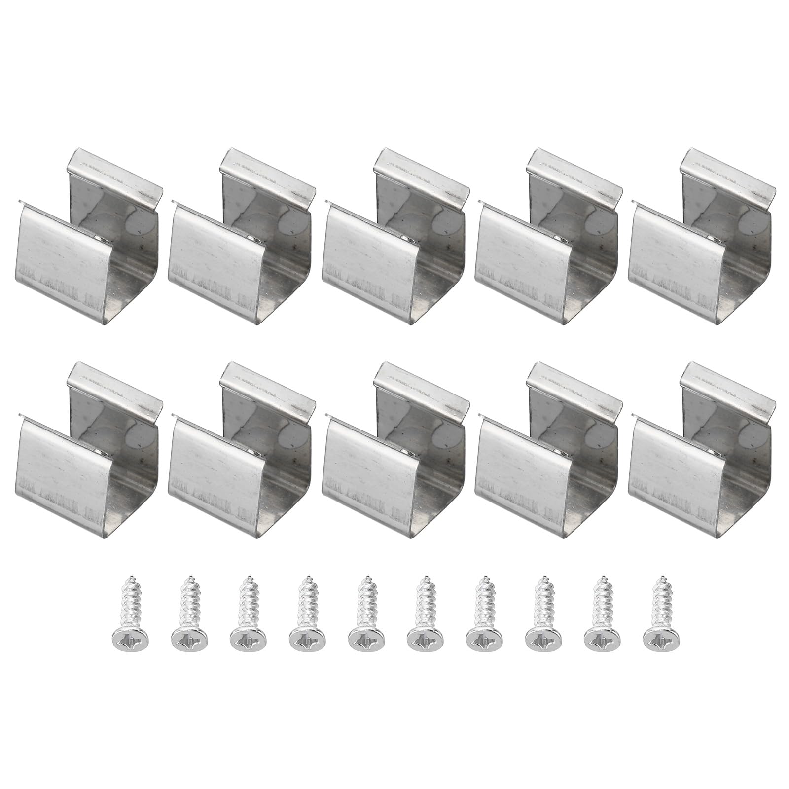 PATIKIL LED Strip Light Clips, 40 Pack Mounting Bracket Fixing Clips ...