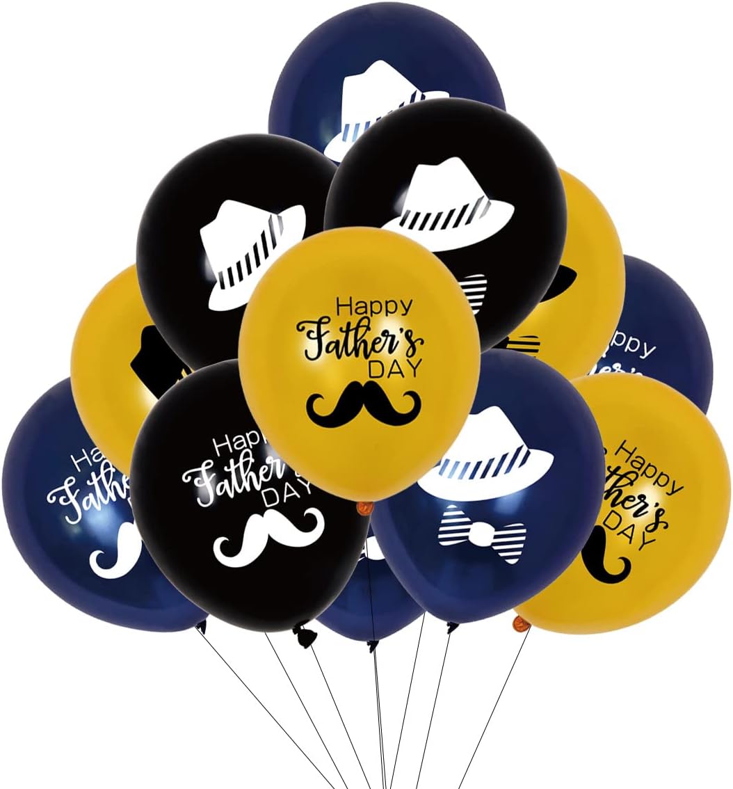 Amazon.com: HADCKJA Fathers Day Balloons Happy Father's Day Balloon ...