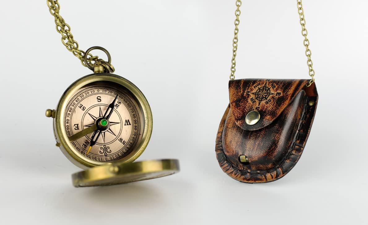 Handmade Pocket Compass | Victoria | Antique Vintage | Brass Compass ...