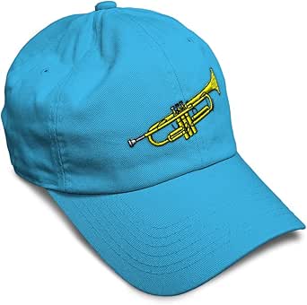 Amazon.com: Speedy Pros Soft Baseball Cap Trumpet Music A Embroidery ...