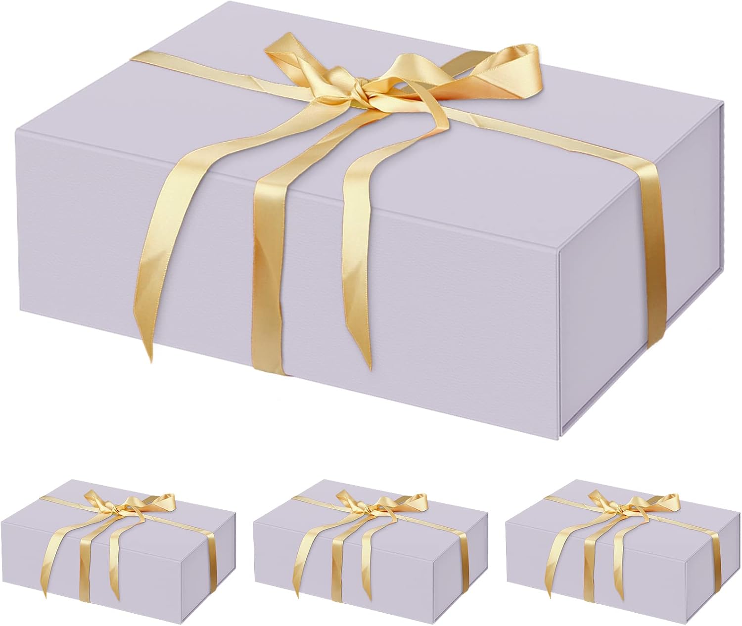 Amazon.com: HavrePac 4 Pack Large Gift Boxes 13.8x9x4.3 Inches Luxury ...