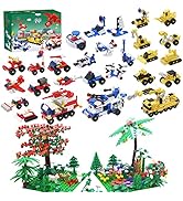 Amazon.com: Party Favors for Kids - Mini Buildable Vehicles Set of 24 ...