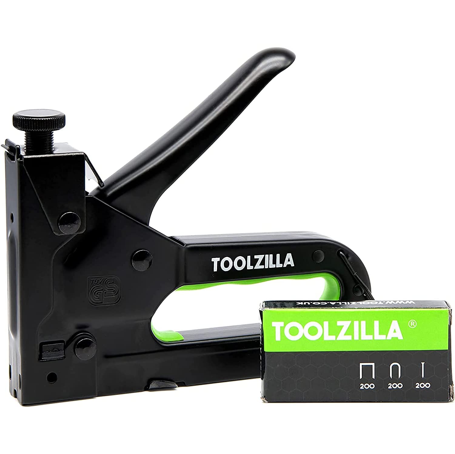 Snapklik.com : TOOLZILLA Heavy Duty Staple Gun & Staple Selection Pack