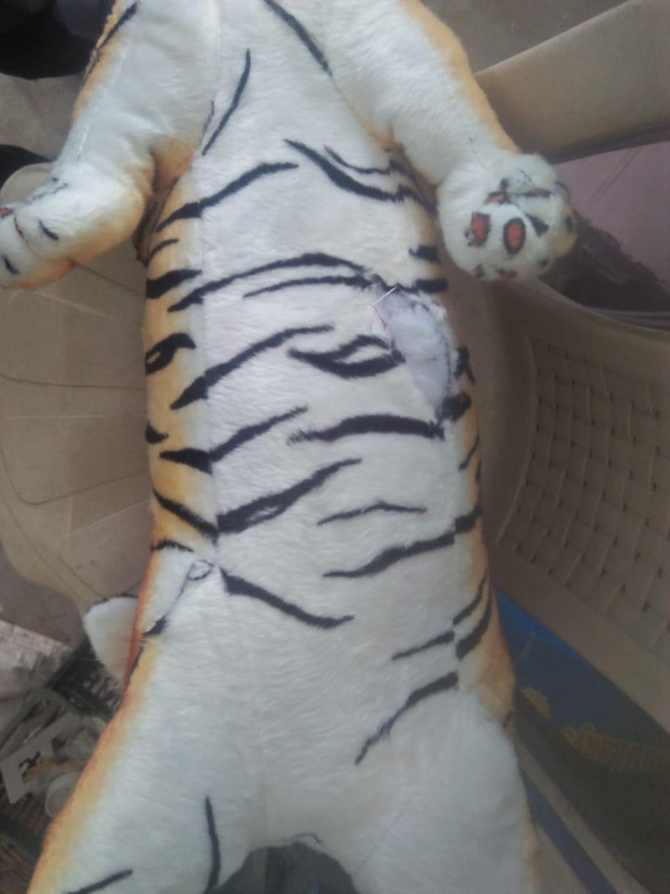 Buy GAJUS Giant Stuffed Tiger Animal Big Tiger Plush Large Brown - 90 ...