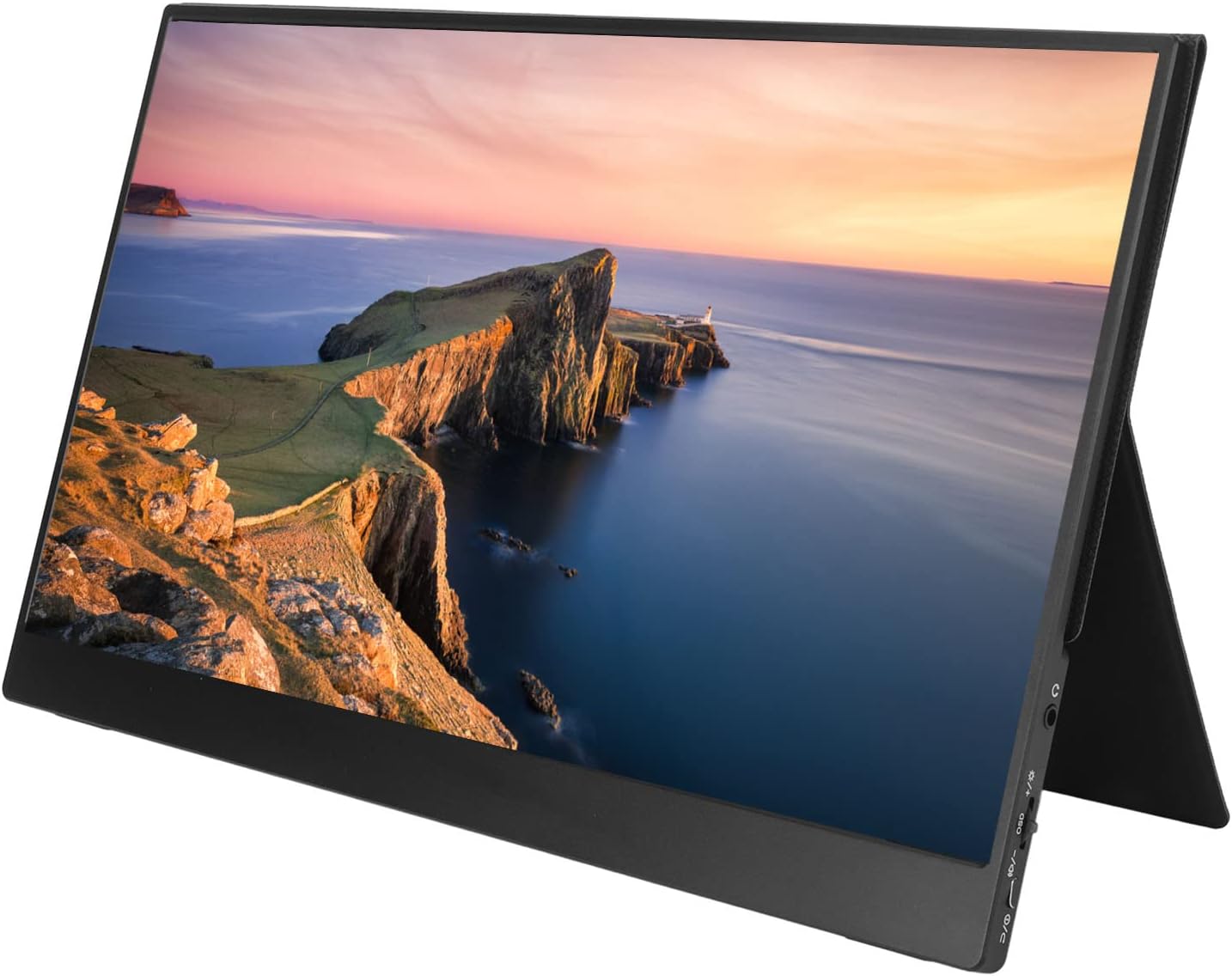 Luqeeg Monitor Portátil de 14 Pulgadas | Monitor Juegos 1920x1080 HDR ...