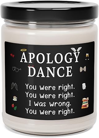 Amazon.com: Apology Dance Candle Aziraphale Crowley Candle TV Show ...