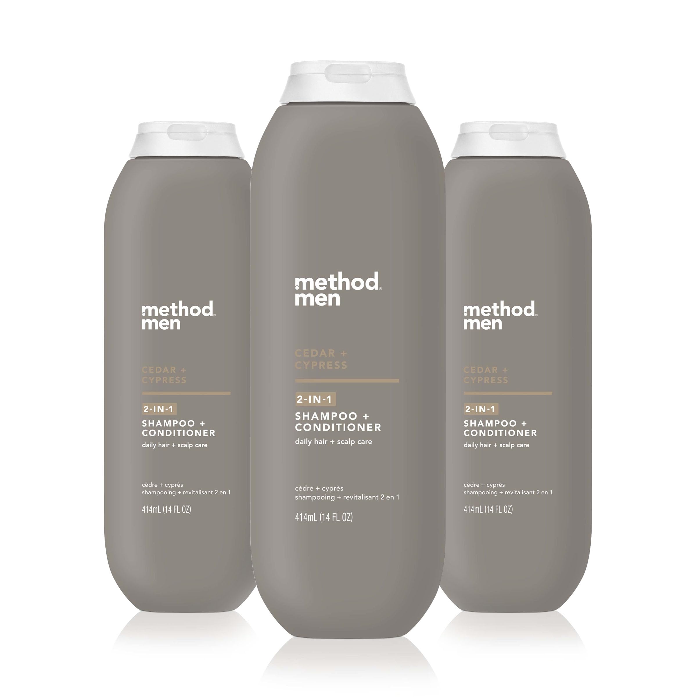 Amazon.com: Method Men 2-in-1 Shampoo + Conditioner, Cedar + Cypress ...