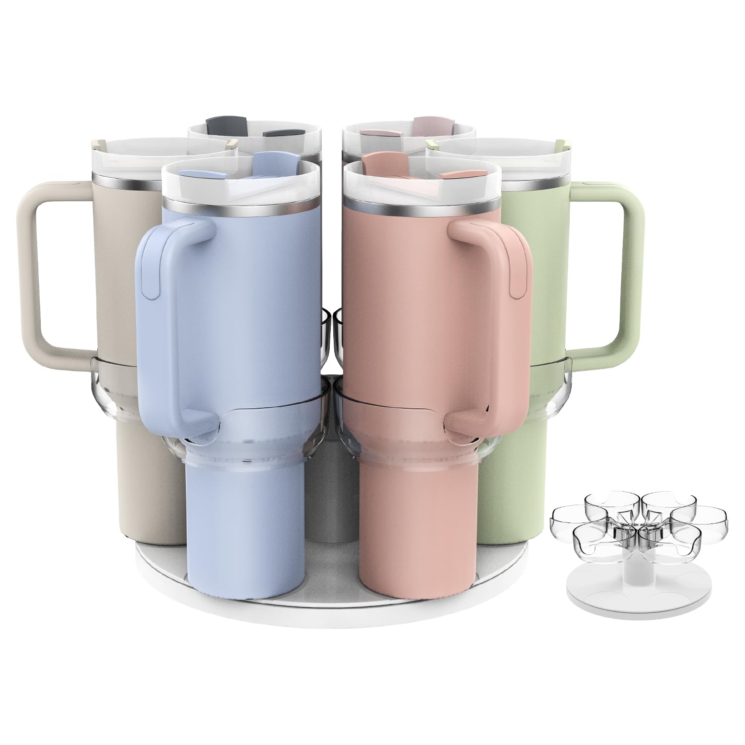 Amazon.com - Rotatable Water Bottle Organizer Holder for Stanley 40 oz ...