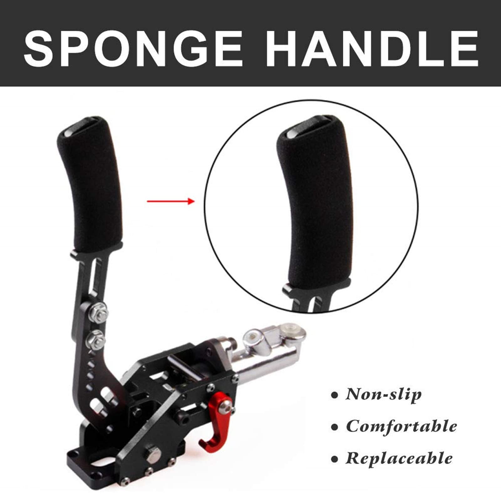 Sporacingrts Hydraulic Handbrake Drift E-Brake Handle Parking Emergency ...