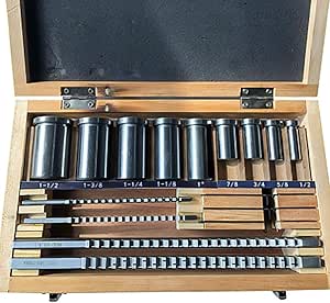 Keyway Broach Set 30pcs HSS Keyway Cutting Tool for Lathe Industrial ...